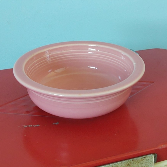 Fiestaware | Dining | Vintage Fiestaware Serving Bowl Discontinued Rose ...